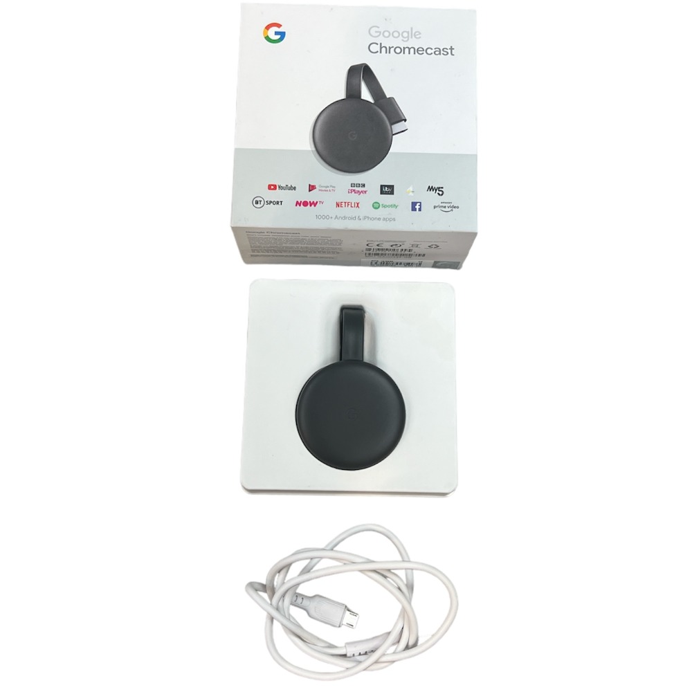 Pre-owned Google Chromecast (3rd Gen) - Own4Less